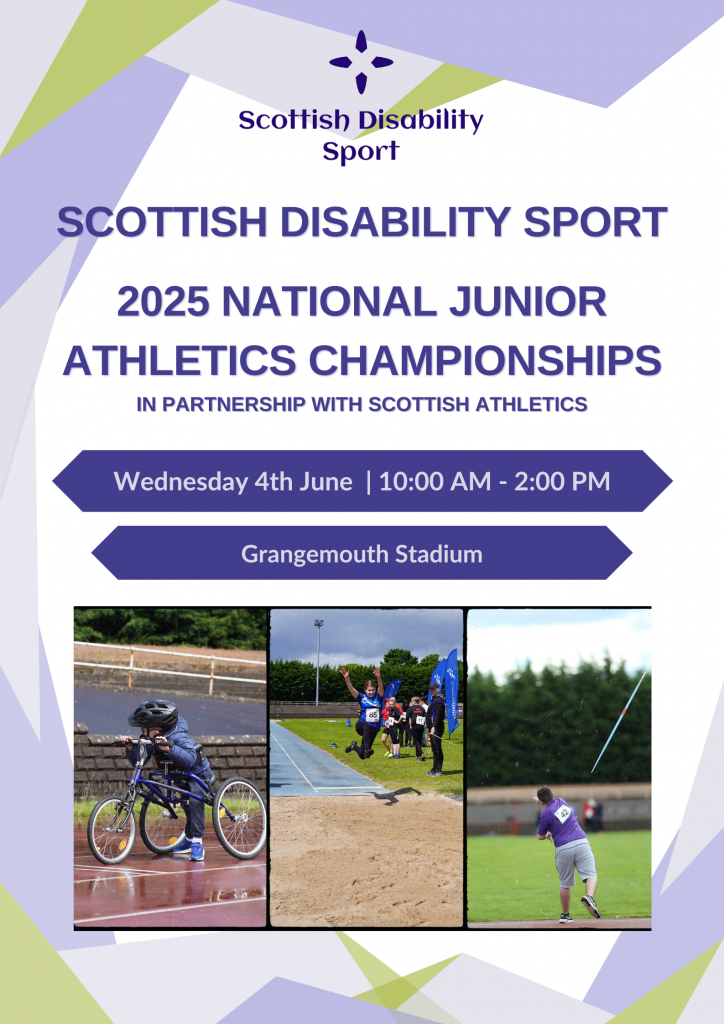National Junior Track and Field - Grampian Disability Sport